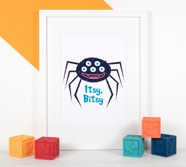 Itsy Bitsy – Brushfire Blue