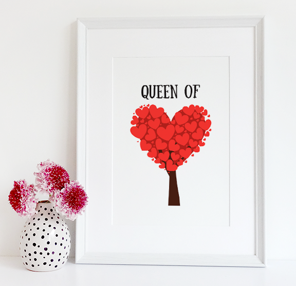 Queen of Hearts – Brushfire Blue
